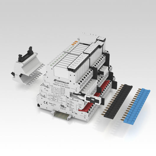 Safety relay module - IRC - CONTA-CLIP Verbindungstechnik GmbH - DIN ...