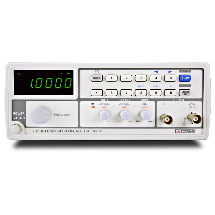 Function generator - GF-232B - PROMAX ELECTRONICA