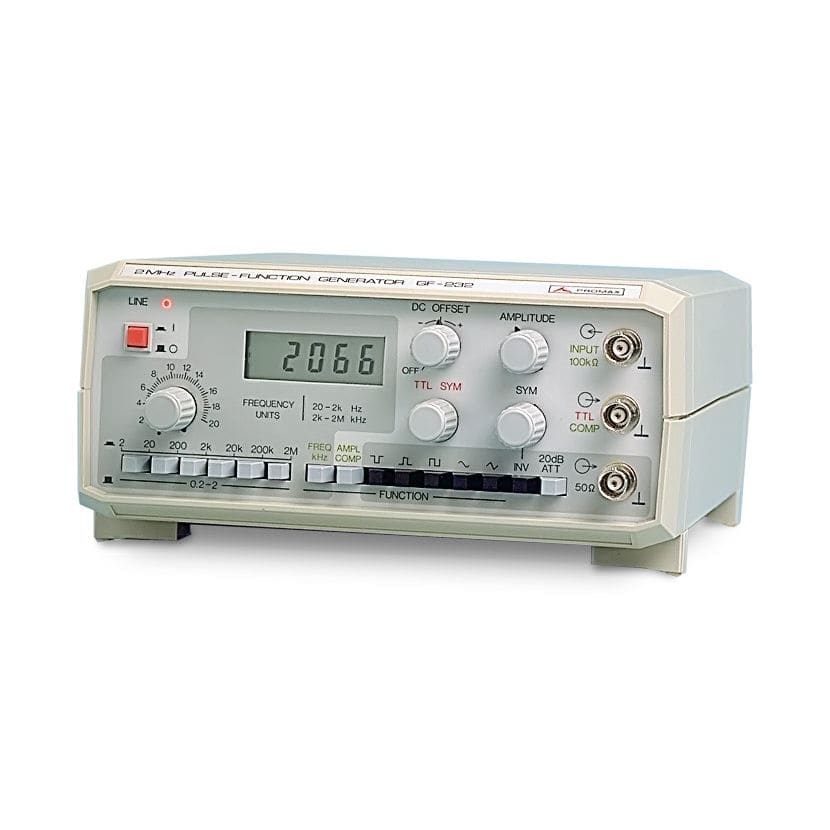 Function generator - GF-232 - PROMAX ELECTRONICA - frequency