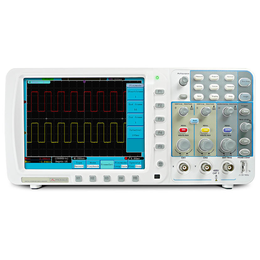 Digital oscilloscope - OD-610 - PROMAX ELECTRONICA - bench-top / 2-channel