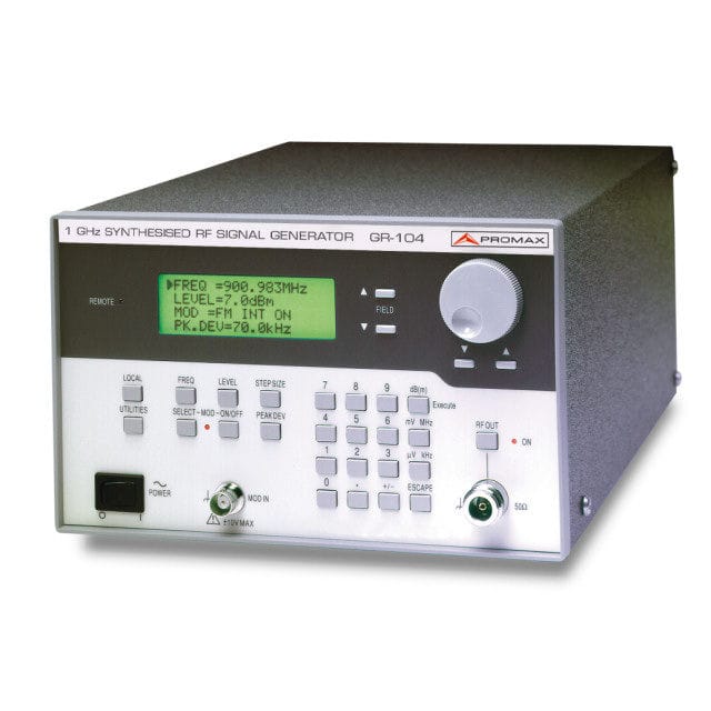 Signal generator - GR-104 - PROMAX ELECTRONICA - RF / low phase noise