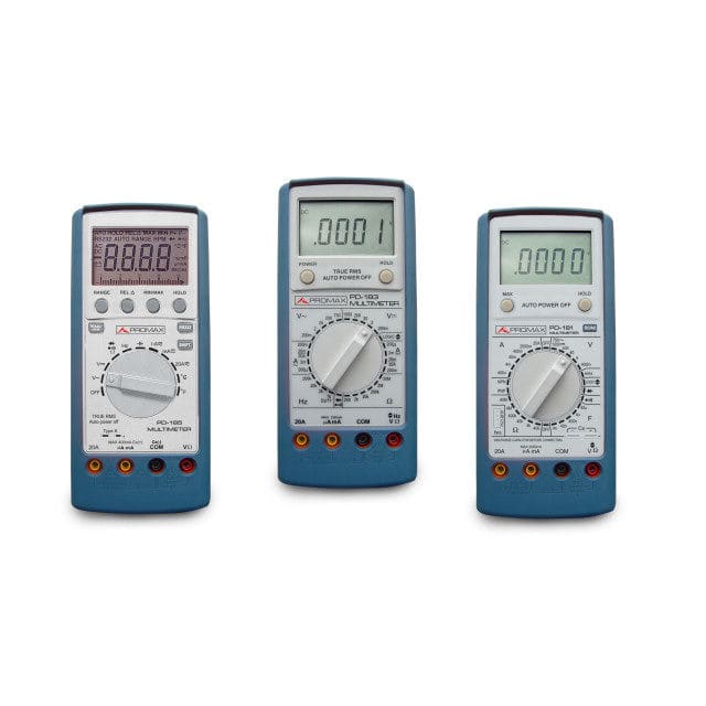 Digital multimeter - PD-183 - PROMAX ELECTRONICA - portable / 1000 V / 20 A