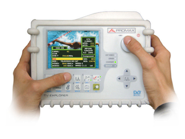 Electrical network analyzer - 920 - 2150 MHz - PROMAX ELECTRONICA ...