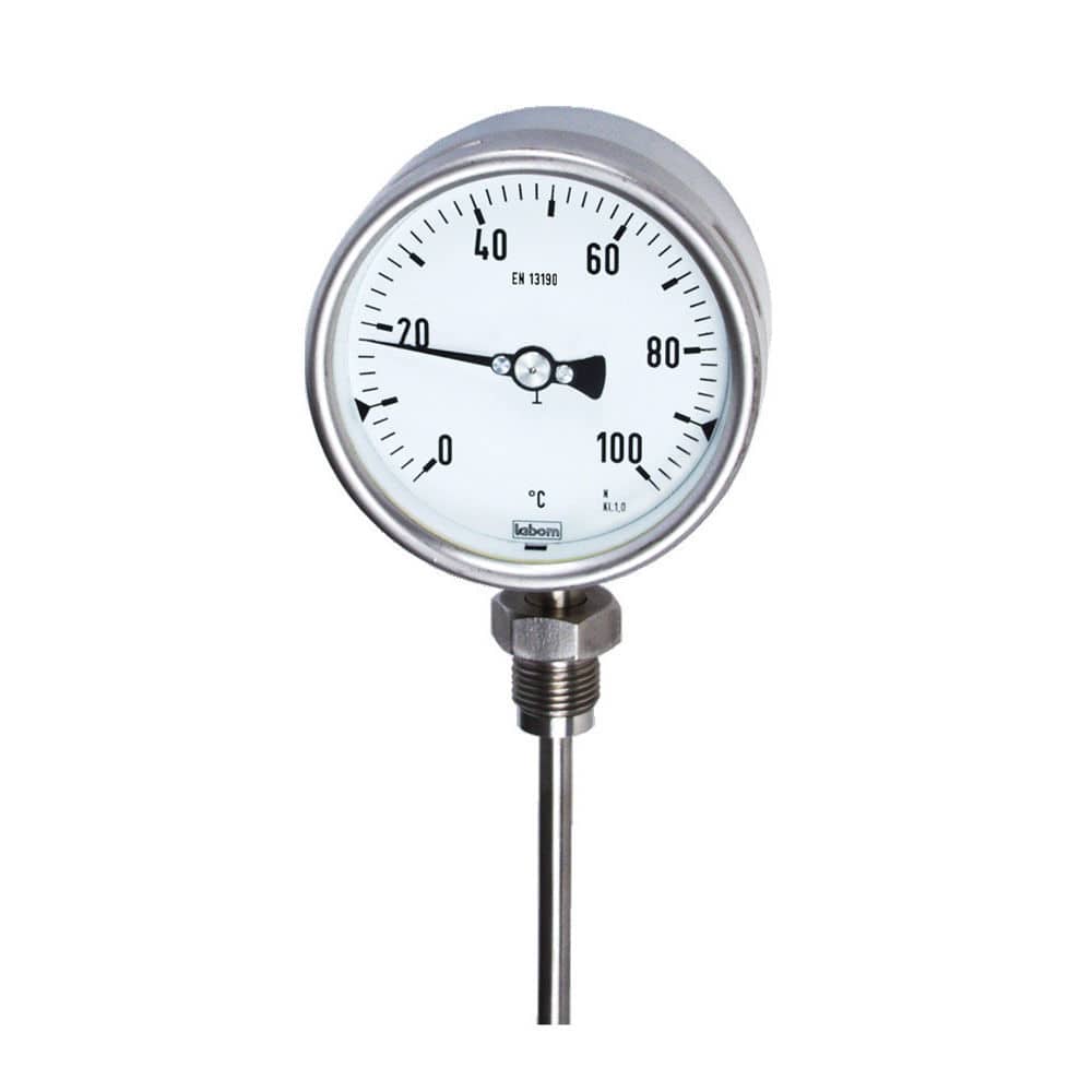 Bi-metal thermometer - FA series - LABOM Mess- und Regeltechnik GmbH ...