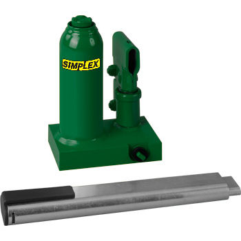Bottle jack - HJ2B series - SIMPLEX - hydraulic / 2 ton / steel