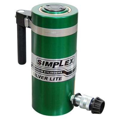Hydraulic cylinder - RAS306B series - SIMPLEX - single-acting / aluminum