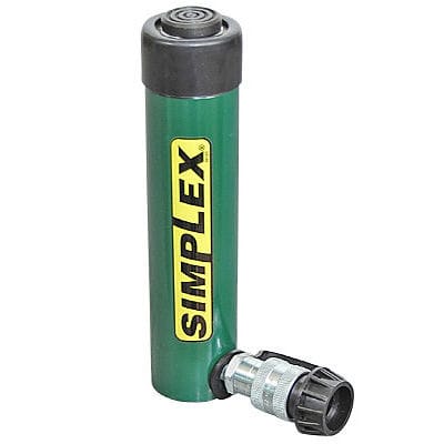 Hydraulic cylinder - R1010 series - SIMPLEX - single-acting / spring-return