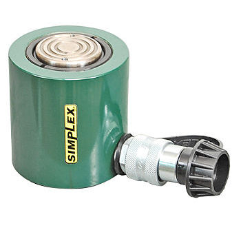 Hydraulic cylinder - RLS101 series - SIMPLEX - single-acting / flat