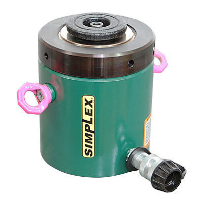 Bottle jack - RLN1002 series - SIMPLEX - hydraulic / with lock-nut