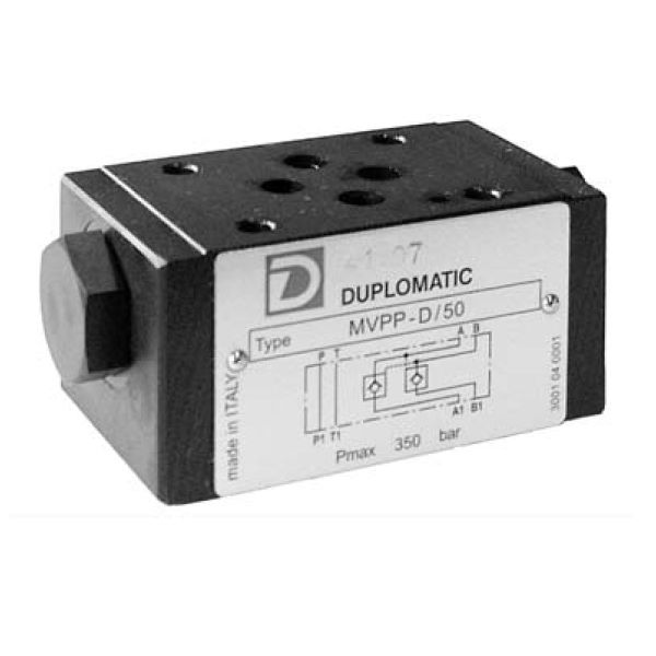 Pilot-operated check valve - MVPP series - Duplomatic Oleodinamica ...
