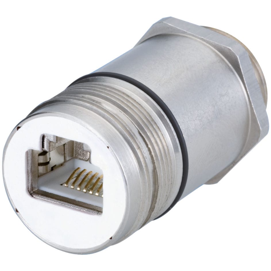 Data connector - 7R42008000 - HUMMEL - RJ45 / circular / female