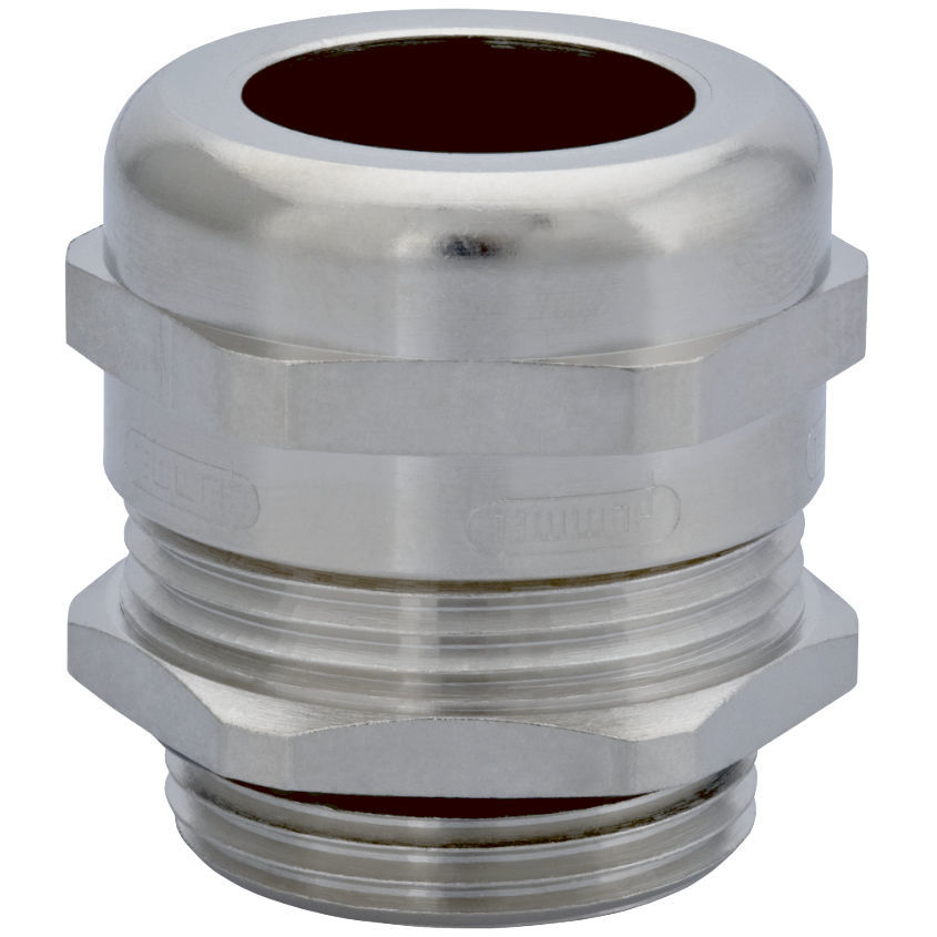 Nickel-plated brass cable gland - HSK-M-EMC - HUMMEL - nitrile ...