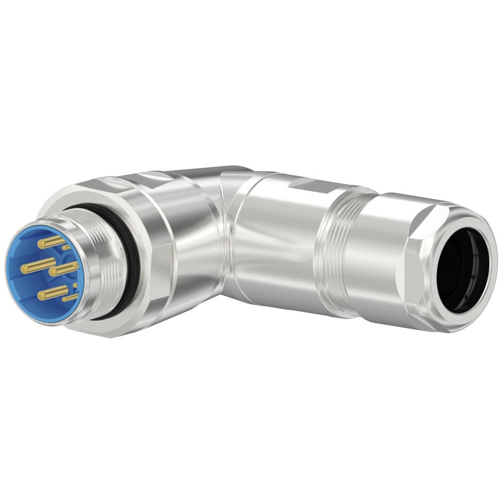 Data connector - 7.546.800.000 - HUMMEL - right-angle / locking / power