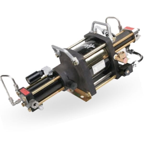 Piston pressure booster - AGT series - Haskel - gas / two-stage