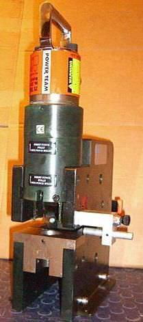 Semi-automatic punching machine - 300-150 - SML - hydraulic / bar