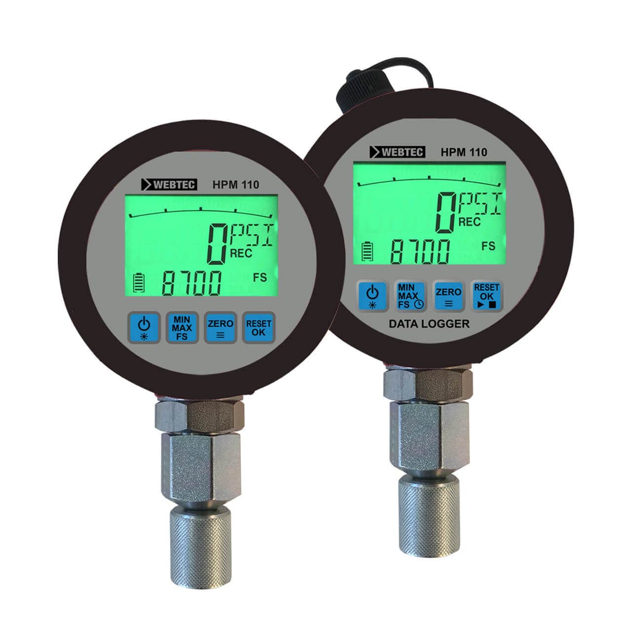 Differential pressure gauge - SR-HPM-110 series - Webtec - digital ...