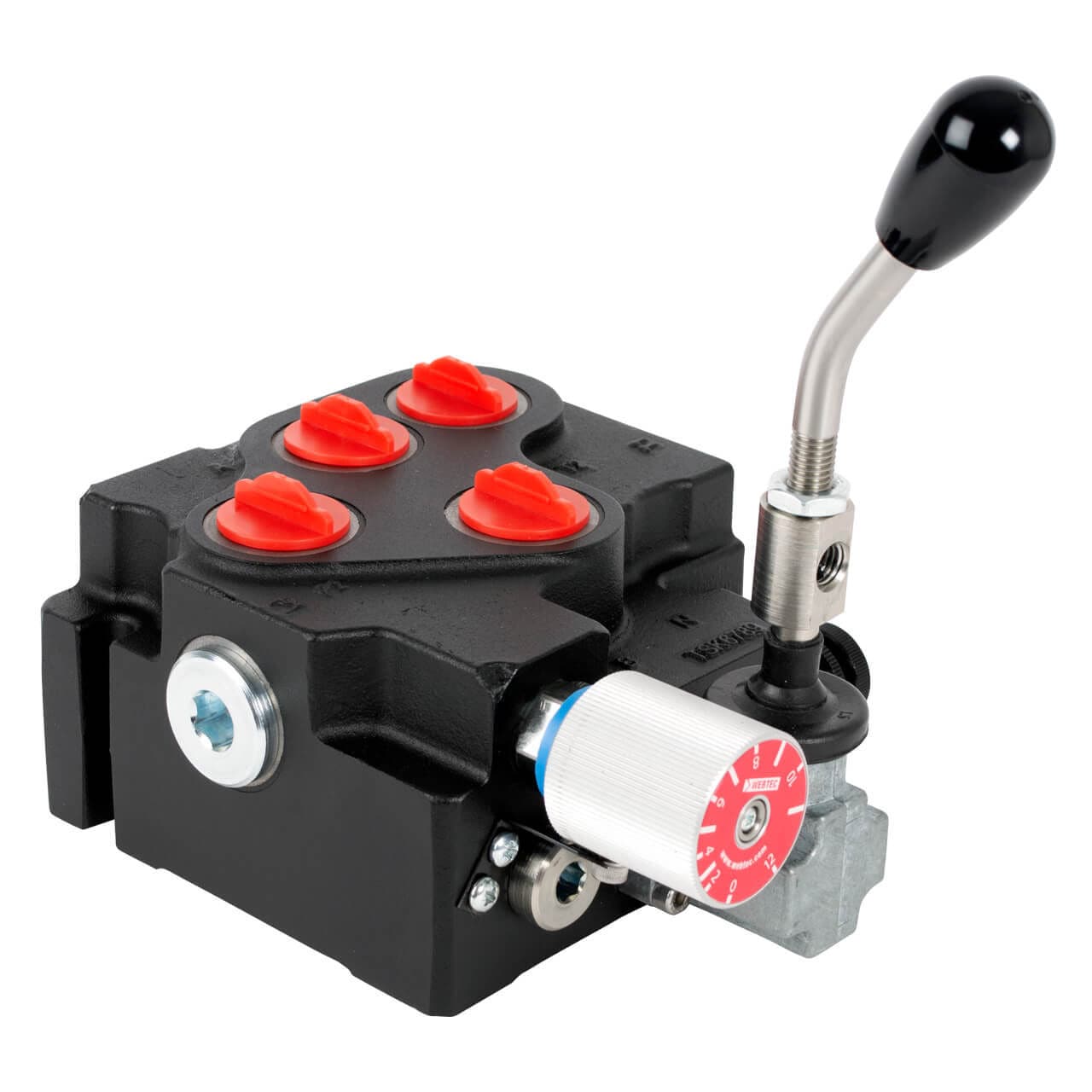 Manual valve - CV120 - Webtec - for control / pilot / flow control