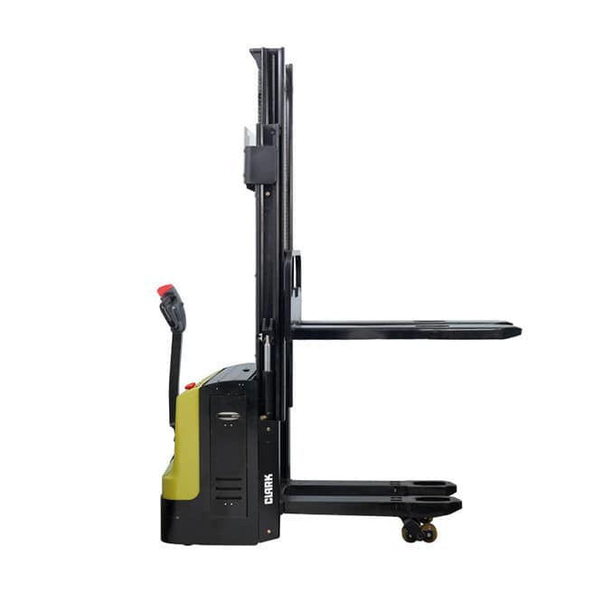 Electric stacker truck - WSXD20 - CLARK Material Handling - walk-behind ...