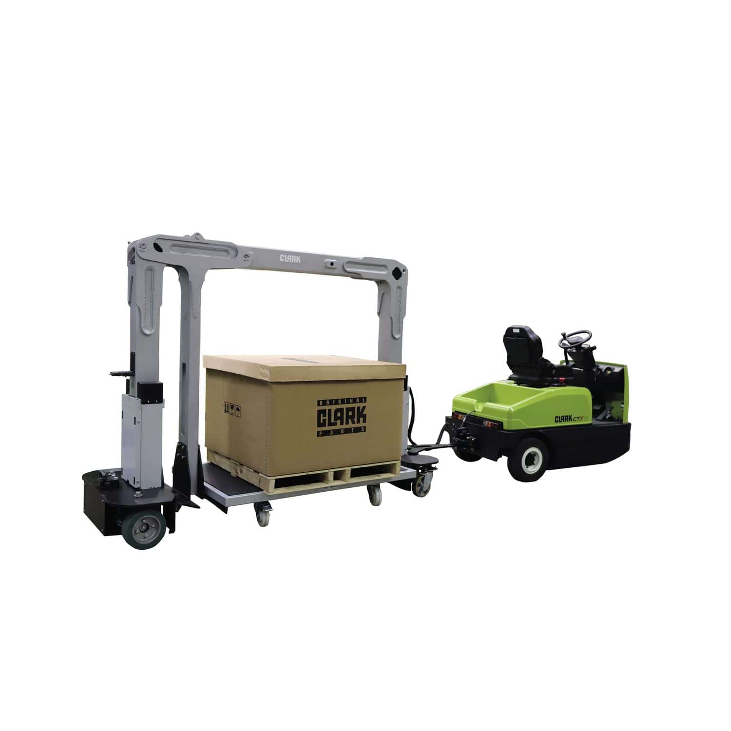 2-axle trailer - CTR series - CLARK Material Handling - towed / for ...