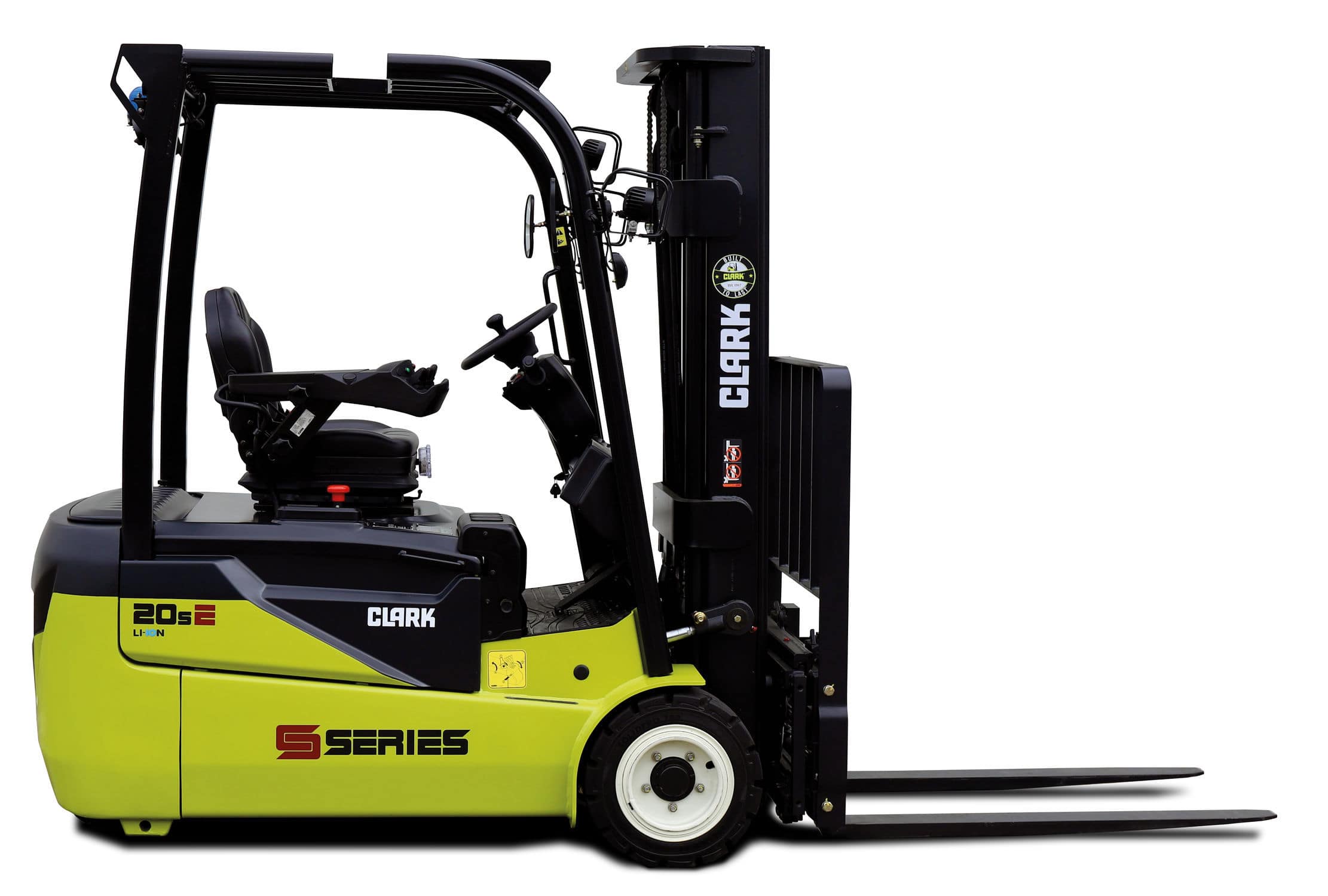 Electric forklift - STE series - CLARK Material Handling - ride-on ...