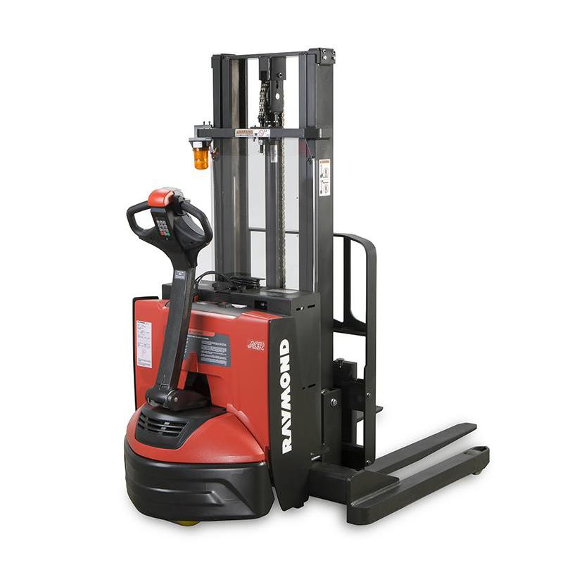 Pallet stacker truck - 6210 - Raymond - battery-powered / walk-behind ...