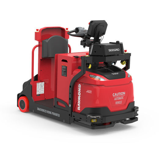 Battery-powered tractor - 3220 - Raymond - 3-wheel / automated / towing