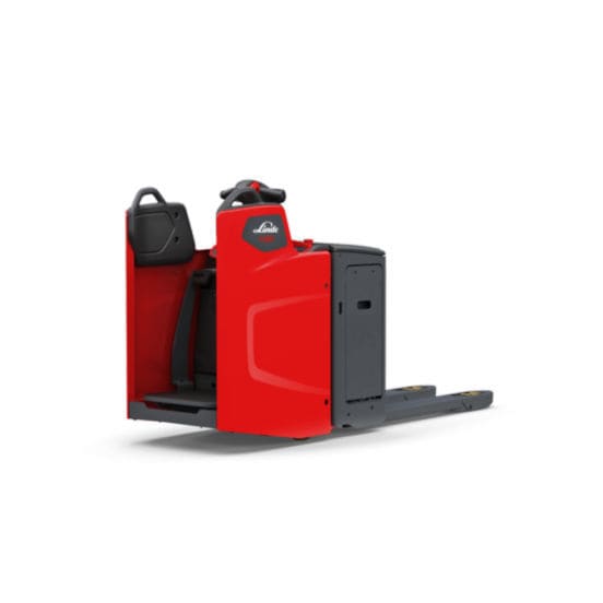 Electric pallet truck - T2 FP series - Linde Material Handling - stand ...