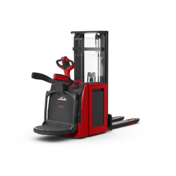 Electric stacker truck - D1 AP series - Linde Material Handling - with ...