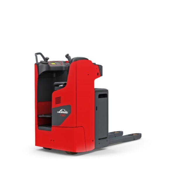Electric pallet truck - T2 R series - Linde Material Handling - side ...