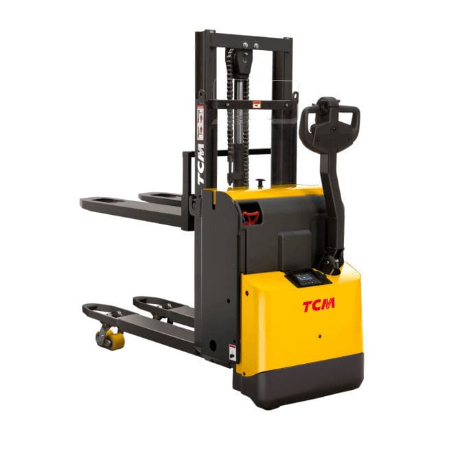 Electric stacker truck - SP series - TCM Forklifts - walk-behind / 24 V ...