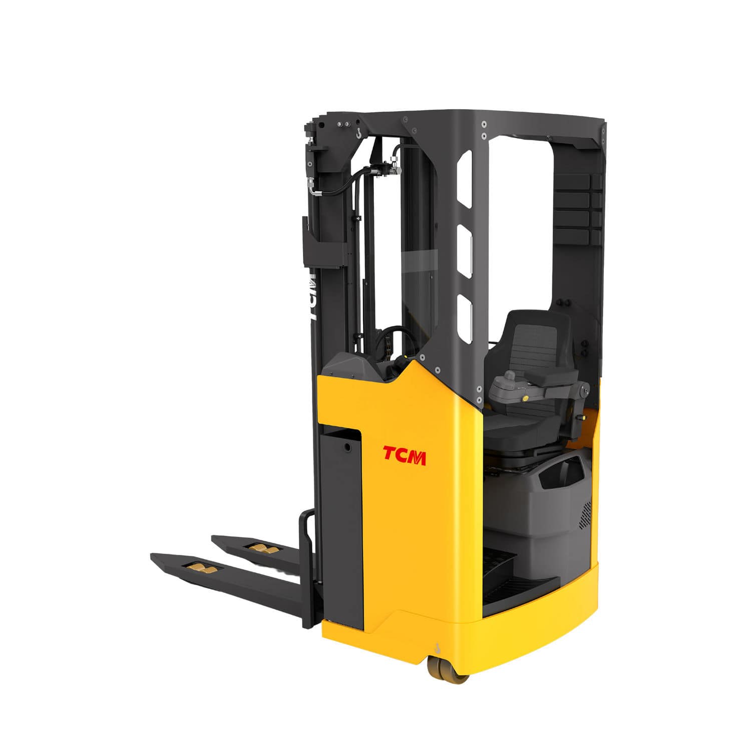 Electric stacker truck - SSO series - TCM Forklifts - side-facing ...