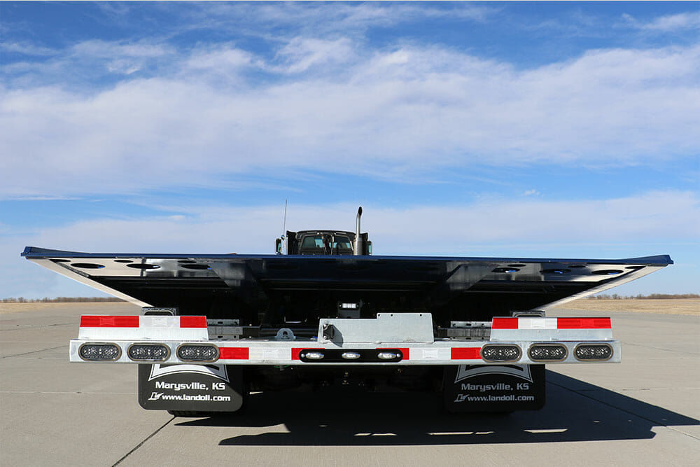 Equipment trailer - 440B - Landoll - for industrial materials / tandem ...