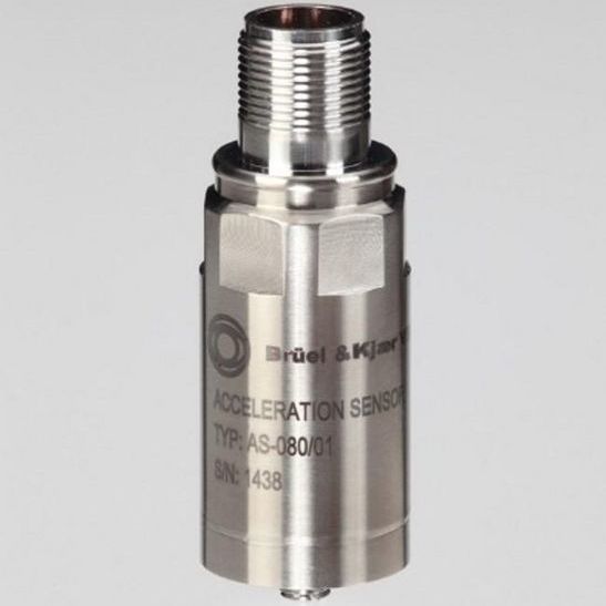 Constant-current acceleration sensor - AS-080/01 - Brüel & Kjær Vibro - sensitivity