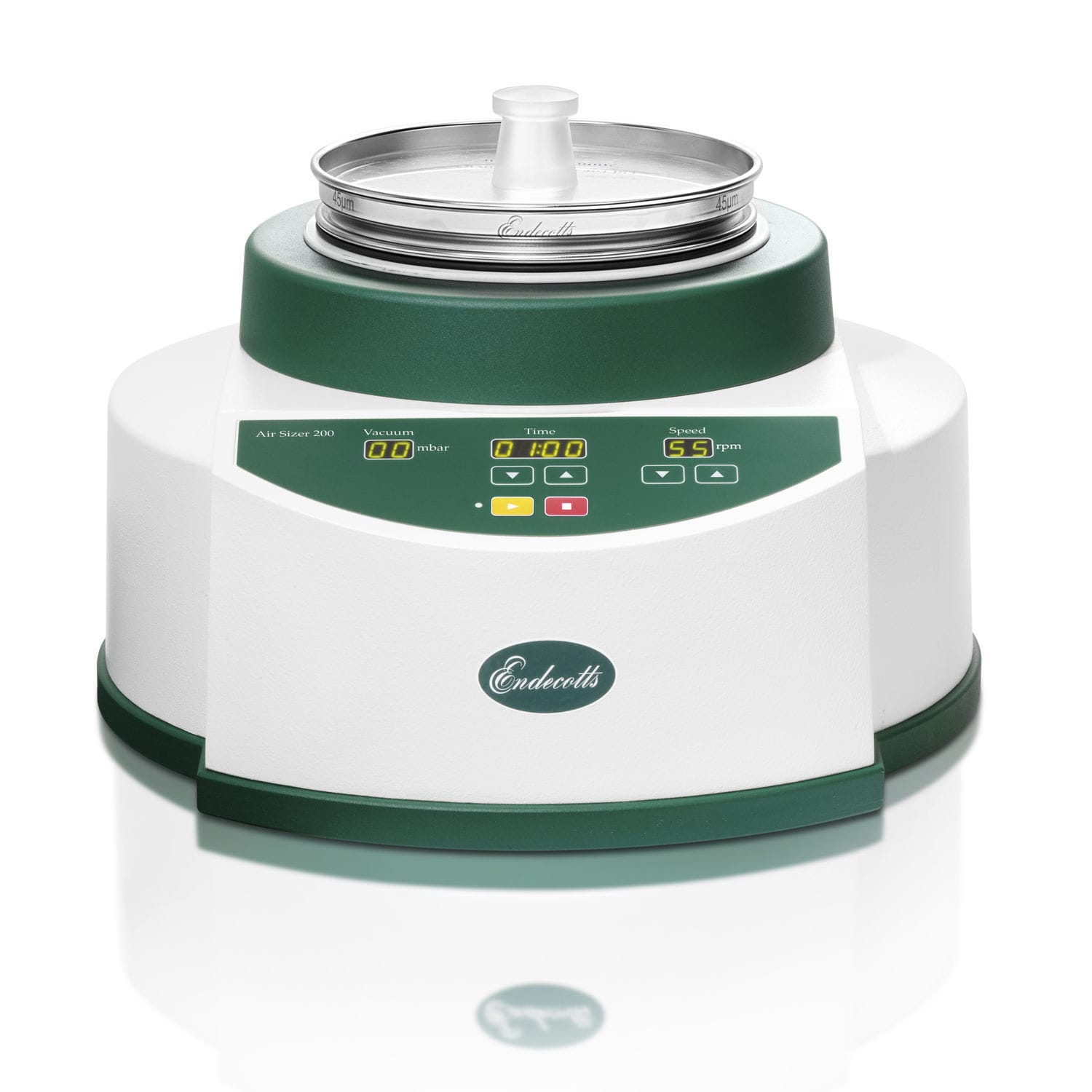 Dry particulate sieving machine - AIR SIZER 200 - Endecotts - particle ...