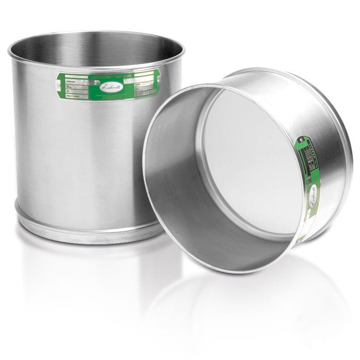 Wet washing sieve - Endecotts - wire mesh / stainless steel / copper