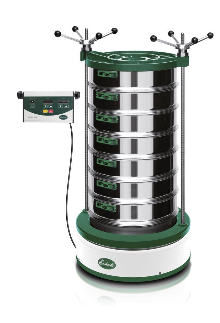 Dry sieving sieve shaker - TITAN 450 - Endecotts - for wet sieving ...
