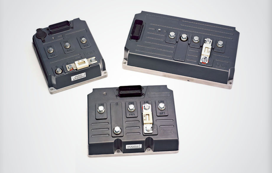 Low-voltage motor controller - BORG WARNER - AC / for automobiles ...