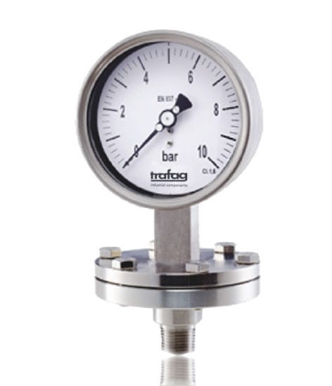 Dial pressure gauge - TMP 604 - Trafag AG sensors & controls - threaded ...
