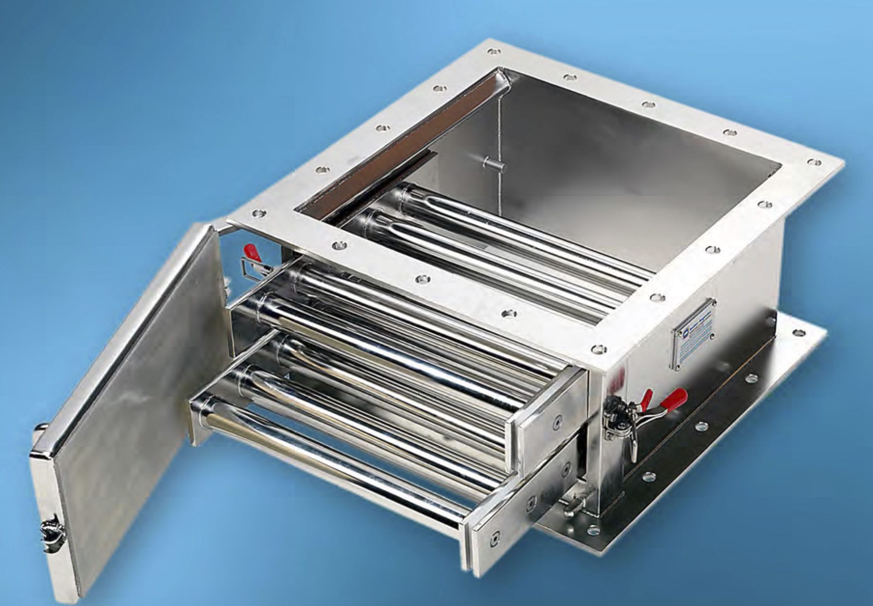 Particle separator - Magbox - BAKKER MAGNETICS - magnetic grate / for ...
