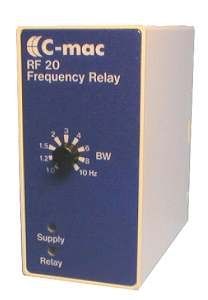 Frequency monitoring relay - RF20 - COMADAN - panel-mount