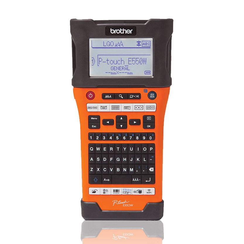 Thermal transfer label printer - PT-E550WNIVP - Brother UK Ltd