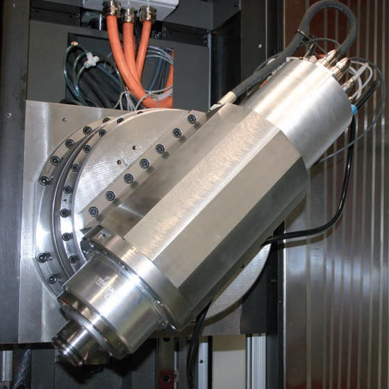 Direct-drive rotary axe - B-axis - TDM SA - machining center