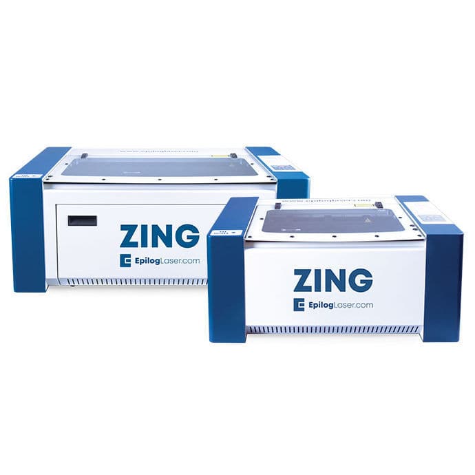 CO2 laser cutting machine - ZING 24 - EPILOG LASER - for aluminum ...
