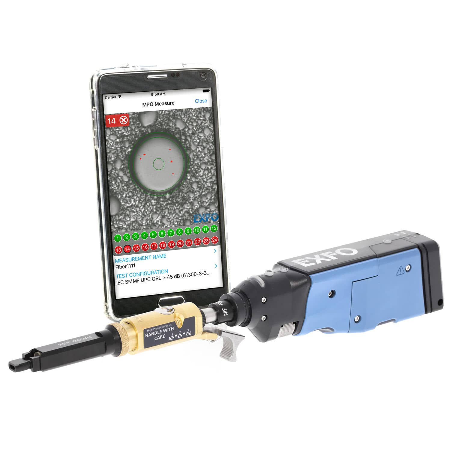 Test probe - FIPT-400-MF - EXFO - fiber optic / automatic