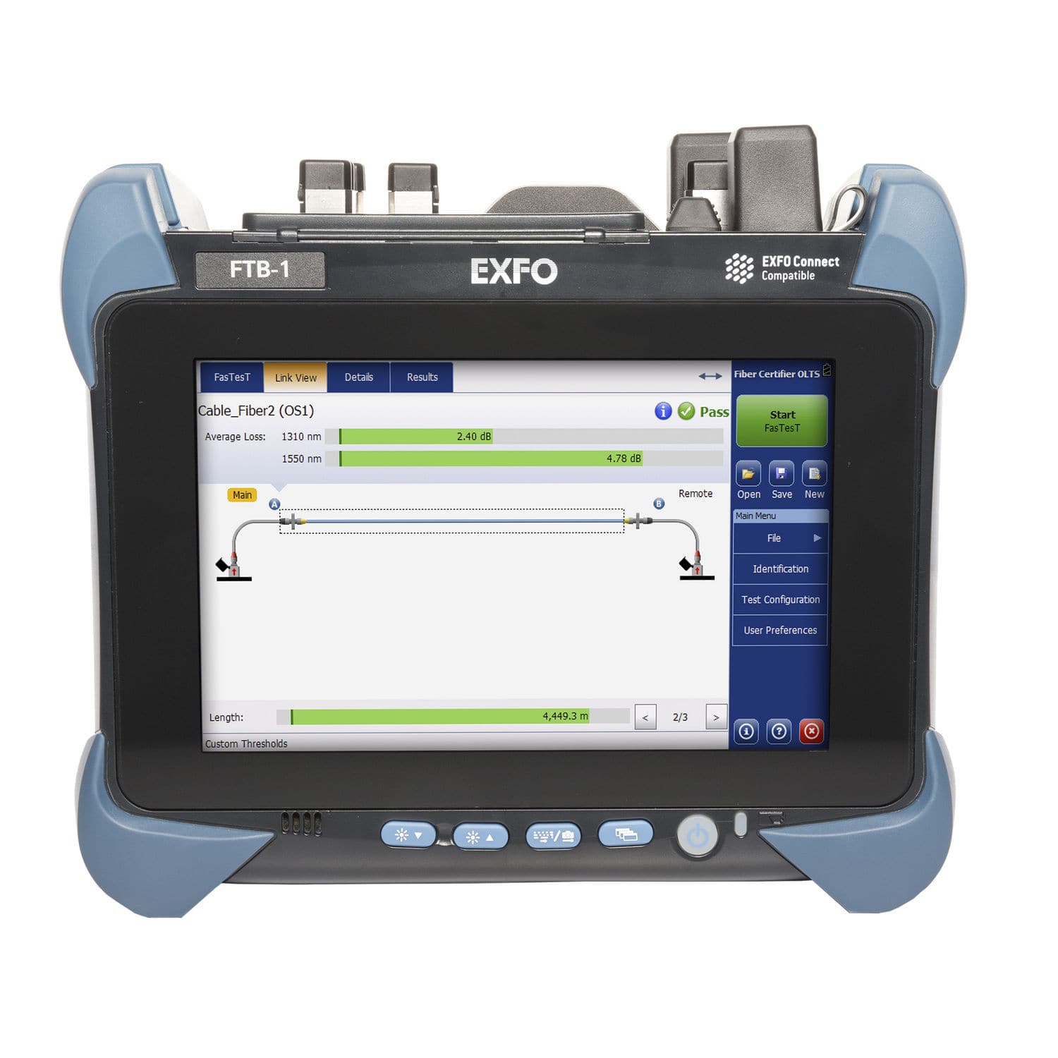 Automated test equipment - TK1-V2 - EXFO - for telecommunication ...