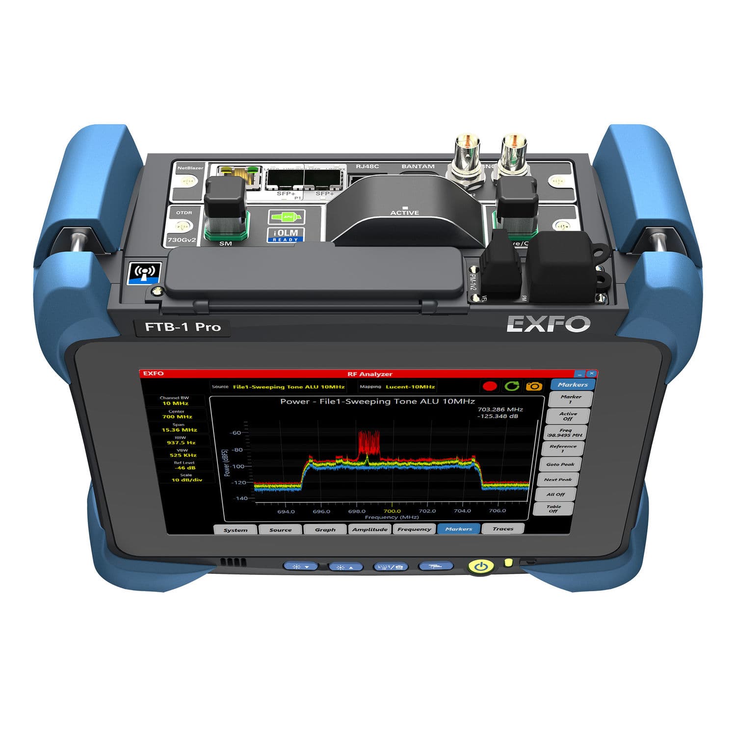 Ethernet network tester - FTB-700G V2 Series - EXFO - handheld