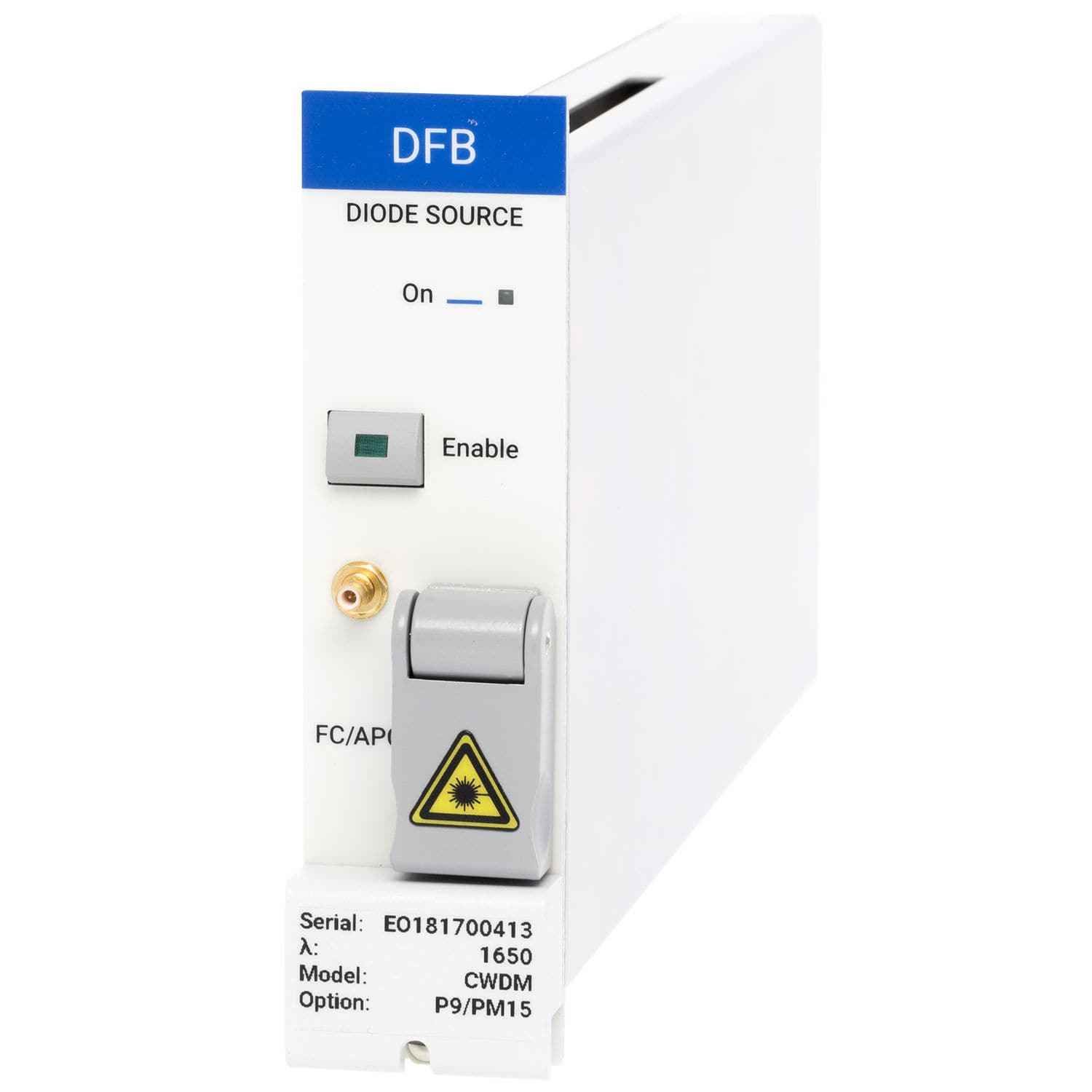 Laser light source - OSICS DFB CWDM - EXFO - visible / portable / for ...
