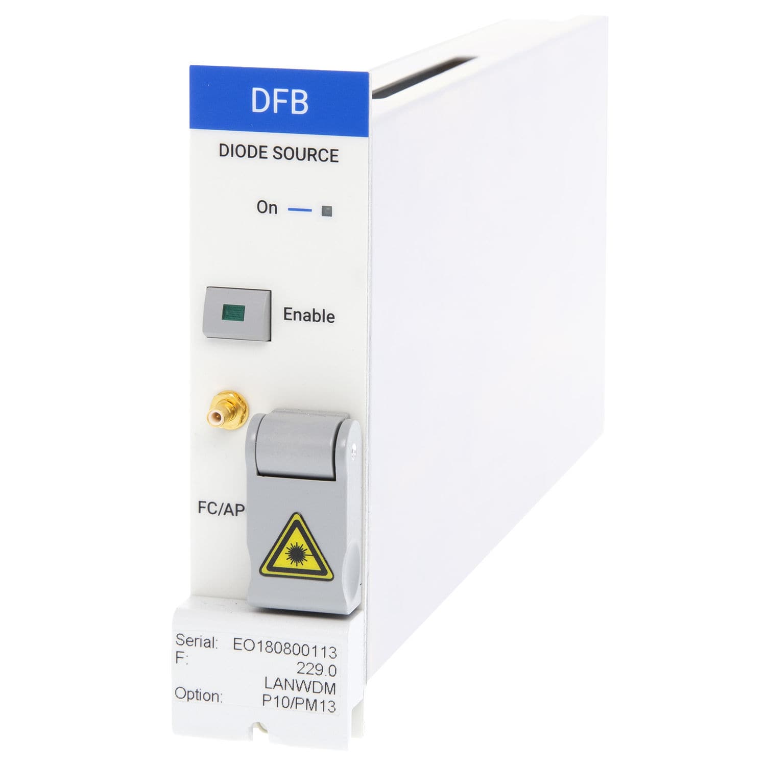 Laser light source - OSICS DFB LANWDM - EXFO - visible / portable / for ...