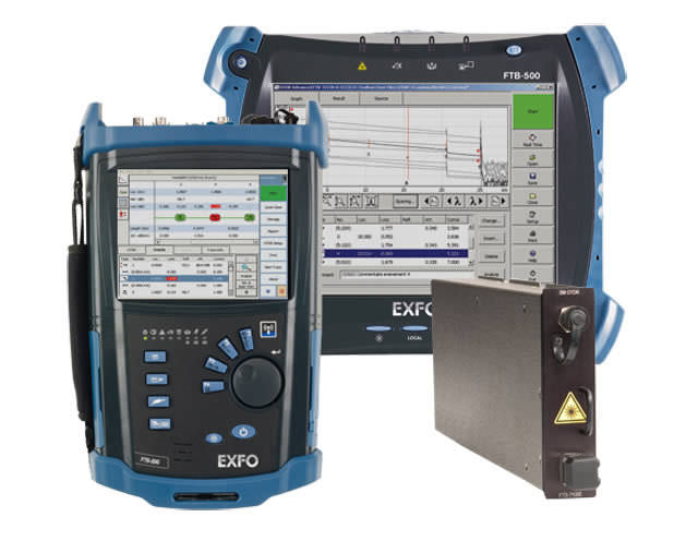 OTDR module for fiber optic testing - FTB-7400E - EXFO