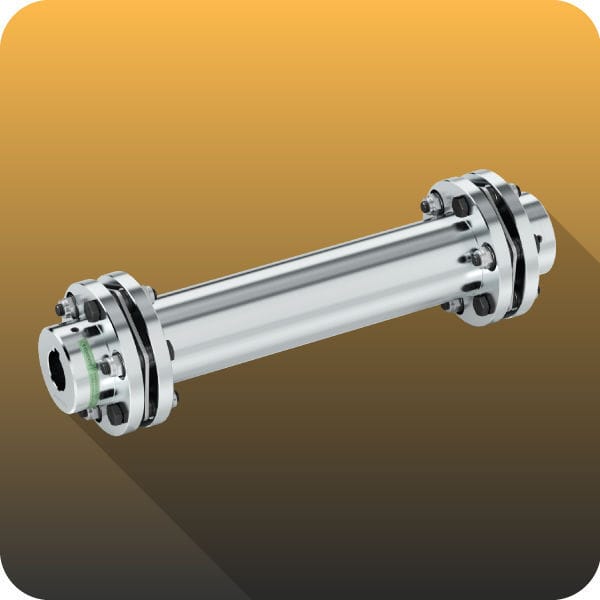 Torsionally rigid coupling - GTR/DBSE - ComInTec - flange